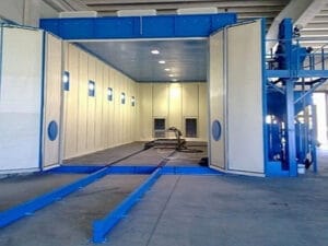 Cabine de grenaillage grand volume | Industrie-Systèmes